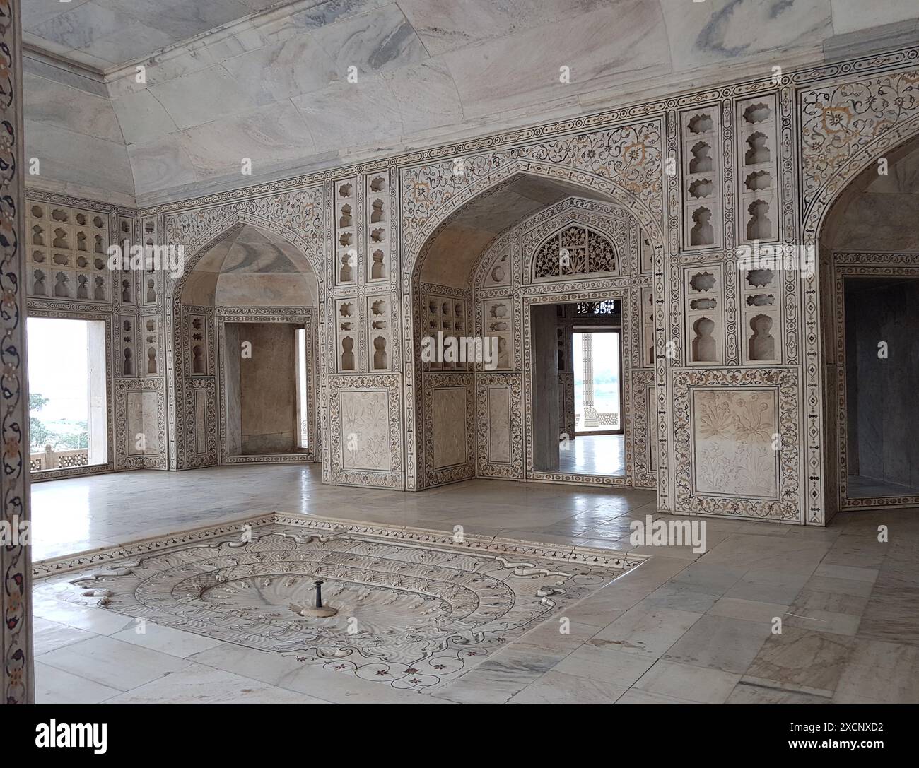 Agra Fort in the city of Agra, India. Built by the Mughal Dynasties in ...