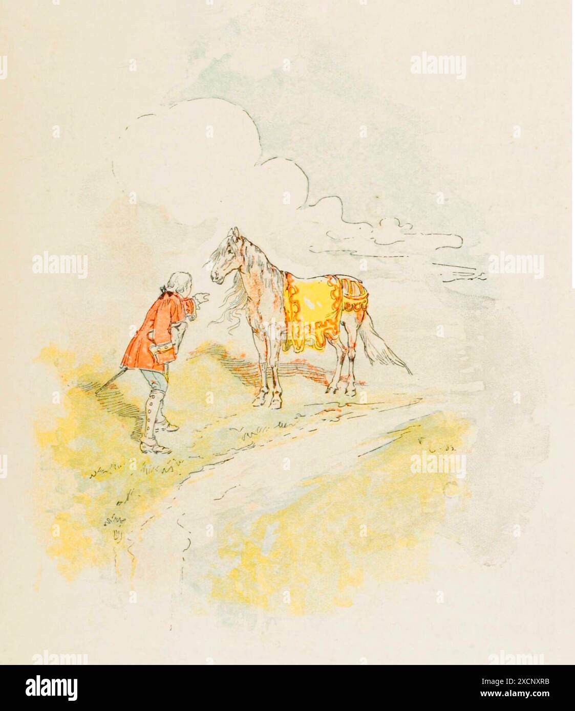 A Voyage to the Land of the Houyhnhnms. Meeting a houyhnhnms horse ...