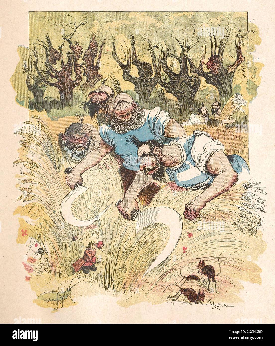 A Voyage to Brobdingnag. Gulliver discovers the island's giant ...