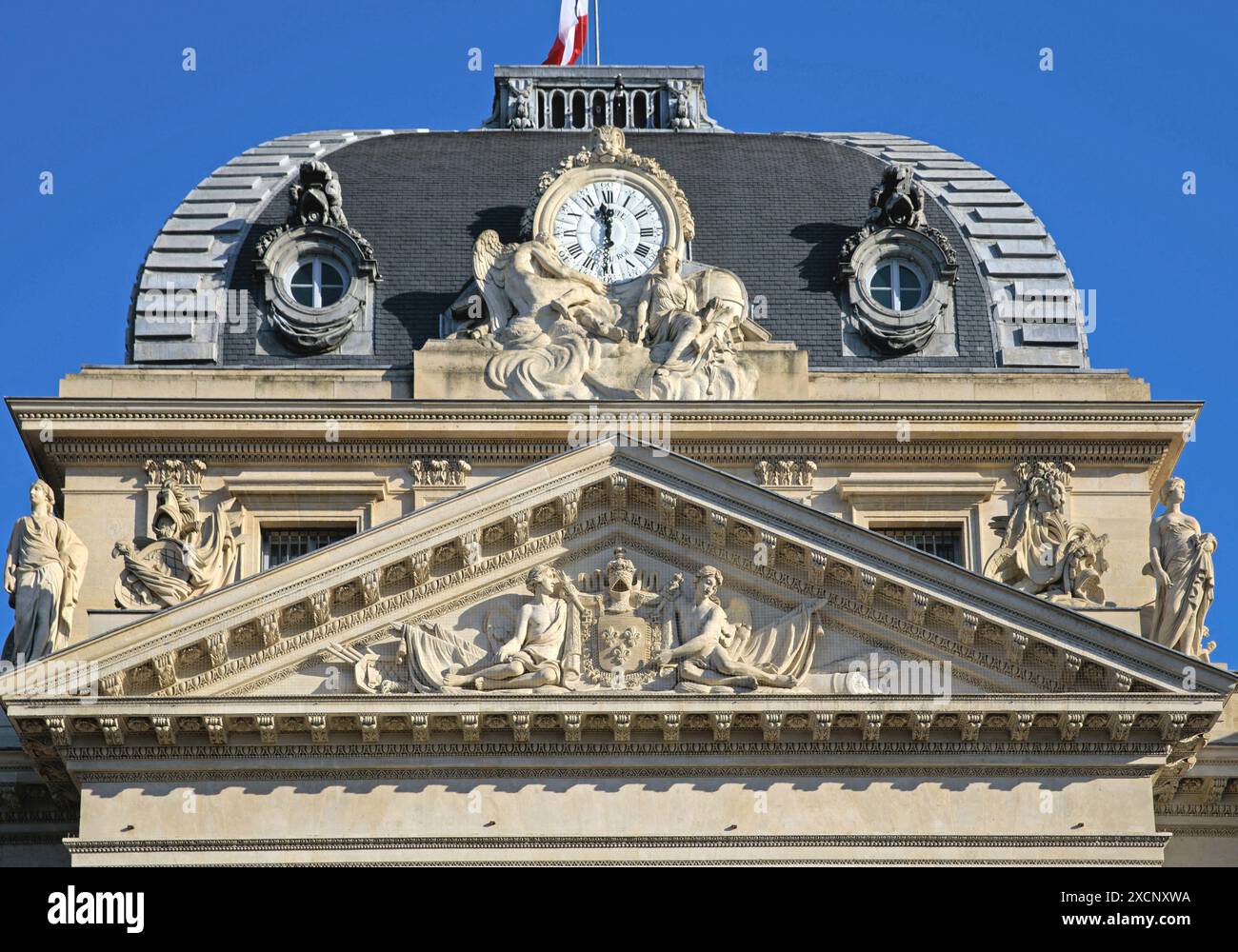 France, Ile-de-France region, 7th arrondissement, place Joffre, Ecole ...