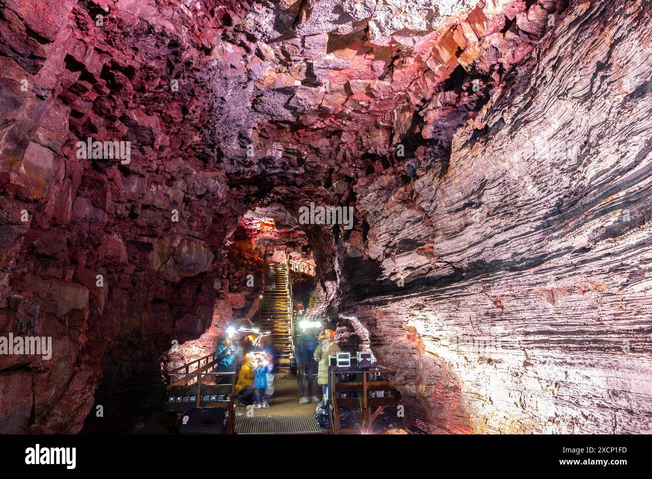 Underground volcanic tunnel hi-res stock photography and images - Alamy