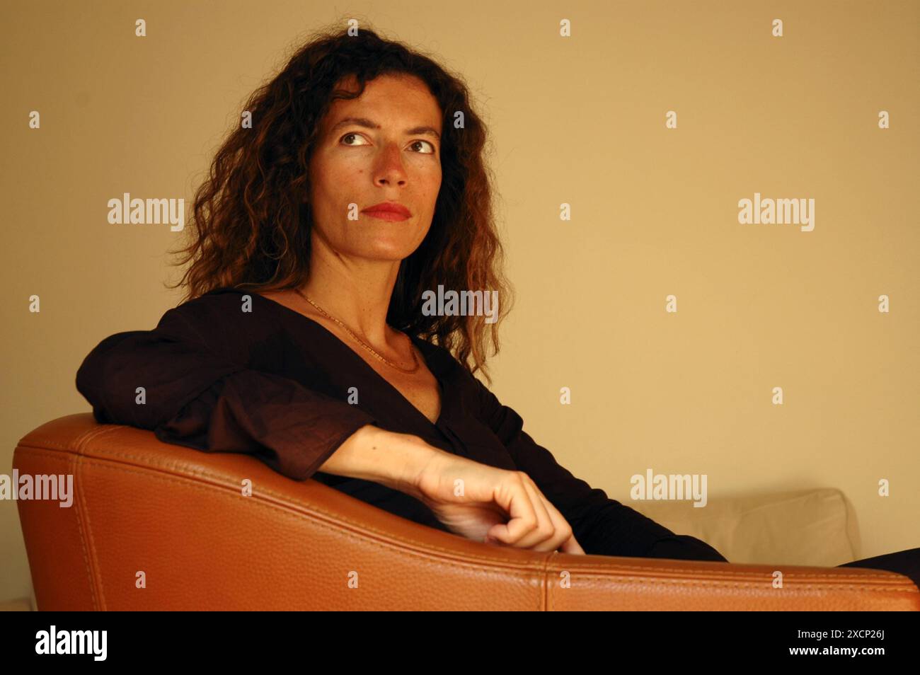 WEBER Anne - Date : 20040901 ©John Foley/Opale.photo Stock Photo - Alamy