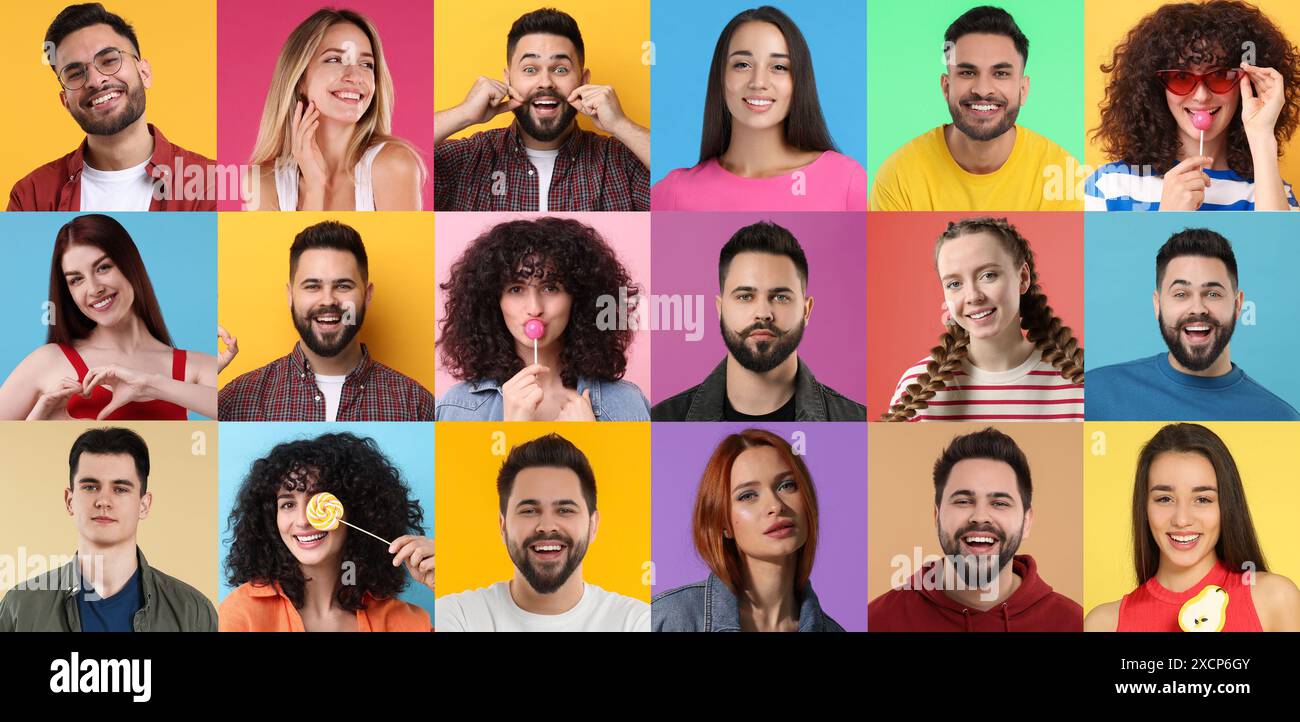 Mosaic human face people hi-res stock photography and images - Alamy