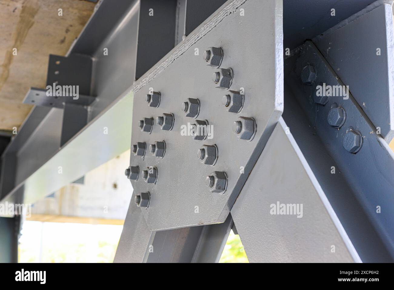 Construction on steel girder beam hi-res stock photography and images ...