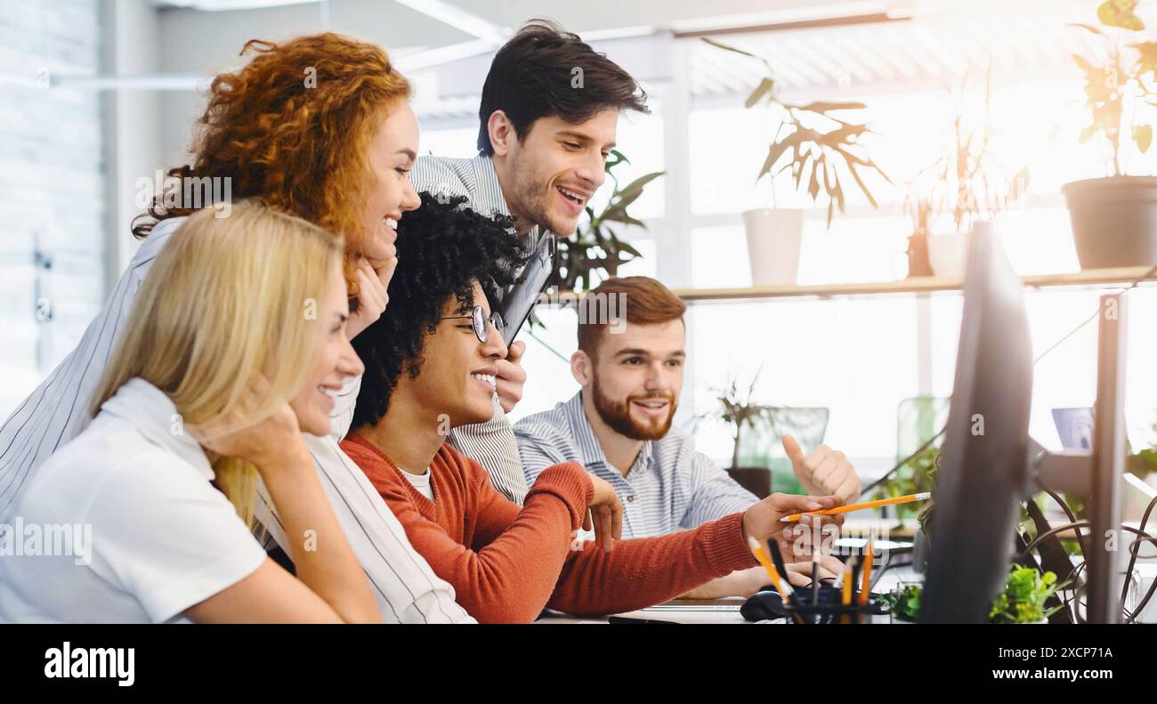 Diverse Group of Colleagues Engaged In Collaborative Work Session Stock ...