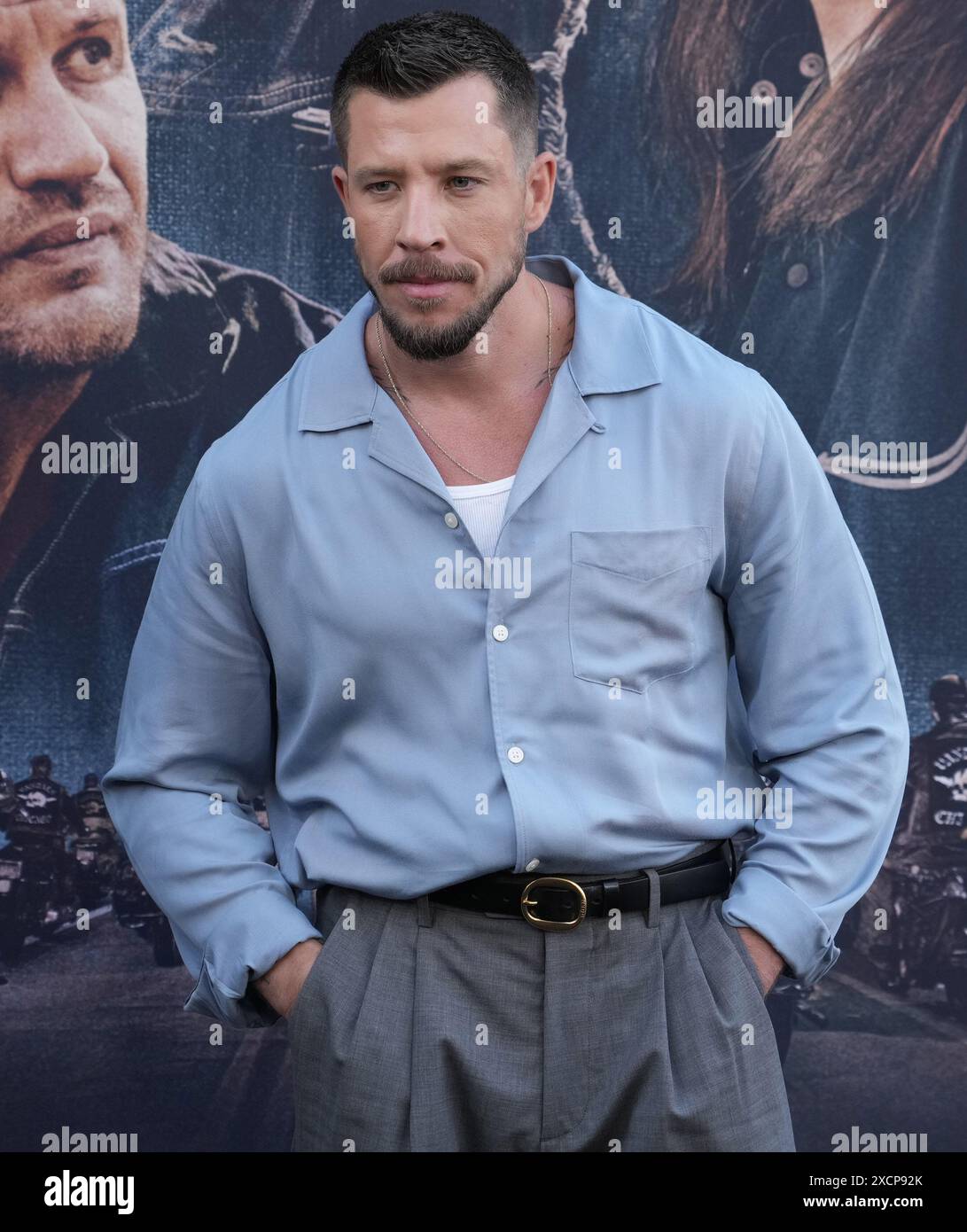 Los Angeles, USA. 17th June, 2024. Beau Knapp arrives at THE BIKERIDERS ...
