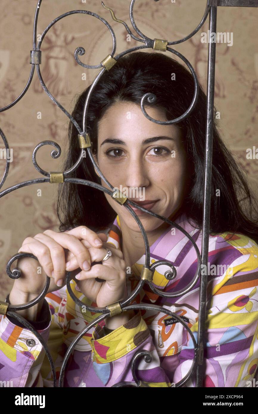Ana MENENDEZ - Date : 20040301 ©John Foley/Opale.photo Stock Photo - Alamy