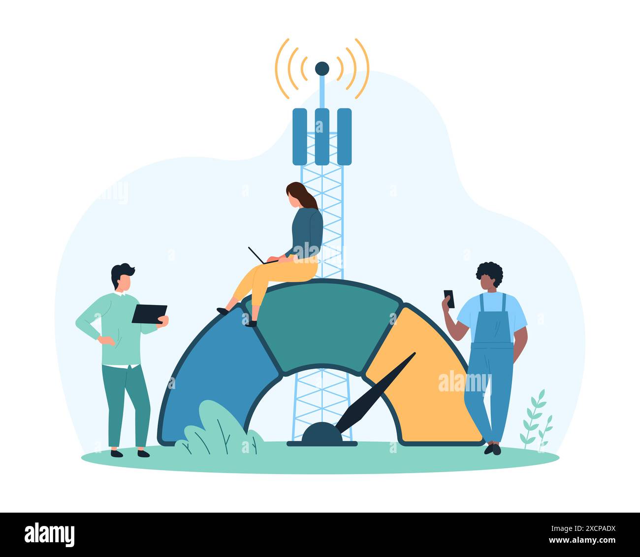 High Speed Internet Signal Measurement And Network Optimization Tiny