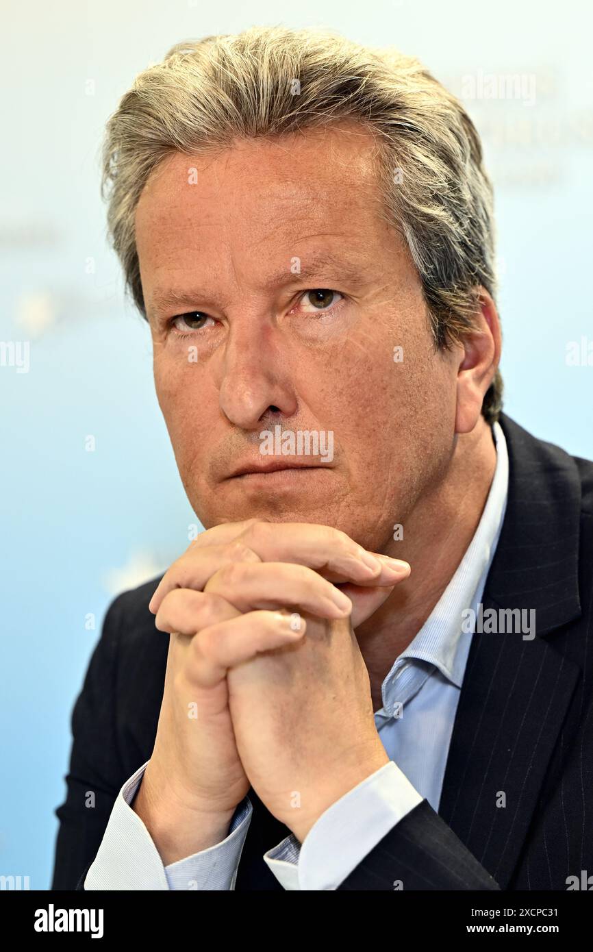 Brussels, Belgium. 18th June, 2024. Lawyer Alexis Deswaef pictured ...