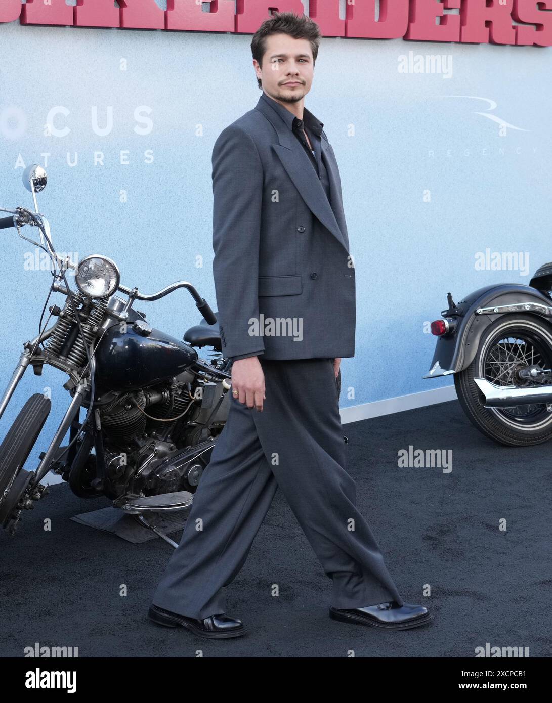 Toby Wallace arrives at THE BIKERIDERS Los Angeles Premiere held at the TCL Chinese Theatre in ...