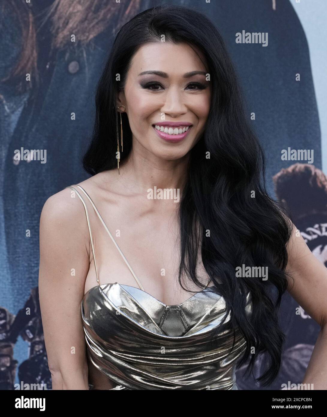 Phuong Kubacki arrives at THE BIKERIDERS Los Angeles Premiere held at the TCL Chinese Theatre in ...