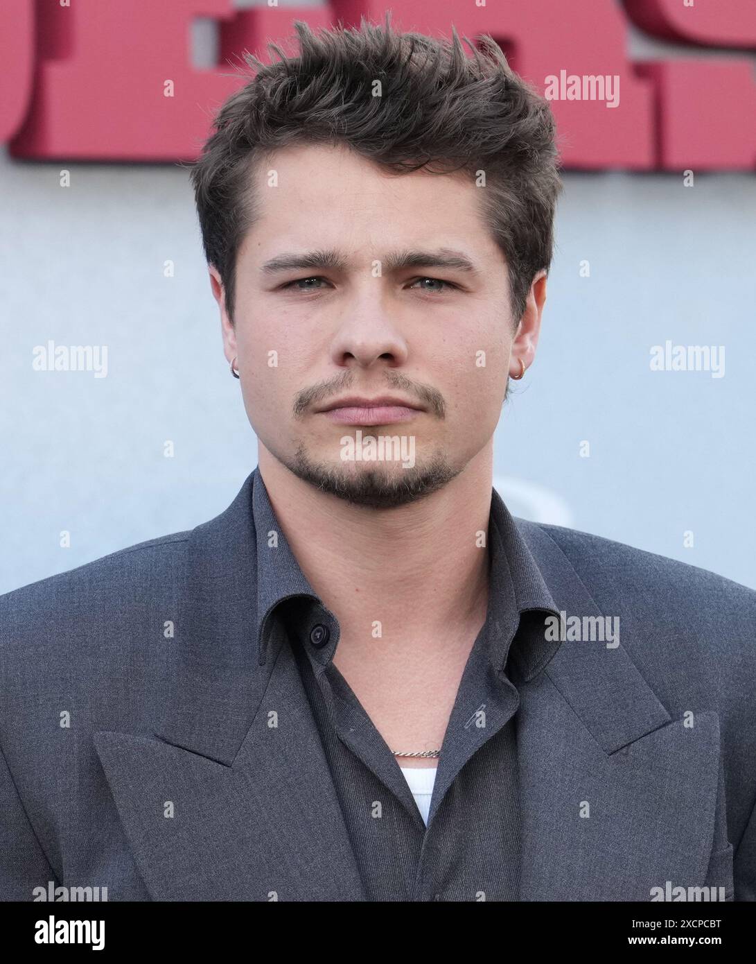 Toby Wallace arrives at THE BIKERIDERS Los Angeles Premiere held at the TCL Chinese Theatre in ...