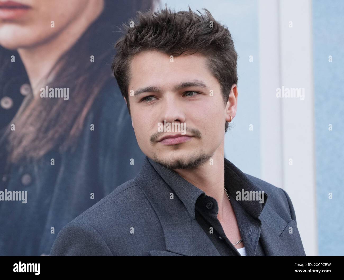 Toby Wallace arrives at THE BIKERIDERS Los Angeles Premiere held at the TCL Chinese Theatre in ...