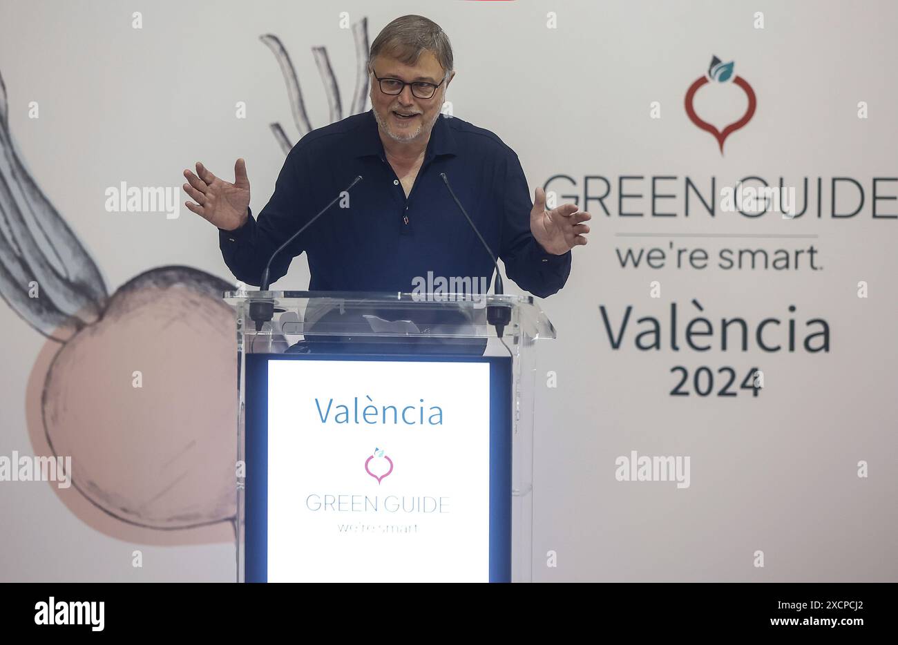 Frank Fol, Belgian chef and health and healthy food consultant, during ...