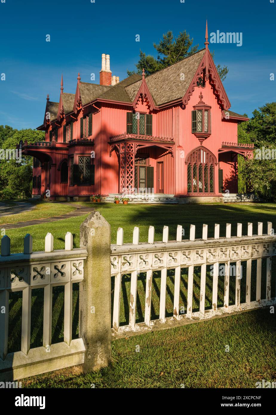 Roseland Cottage Woodstock, Connecticut, USA Stock Photo - Alamy