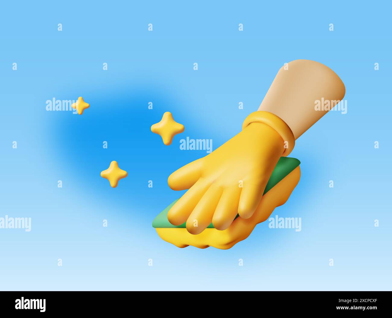 Hand holding sponge Stock Vector Images - Alamy