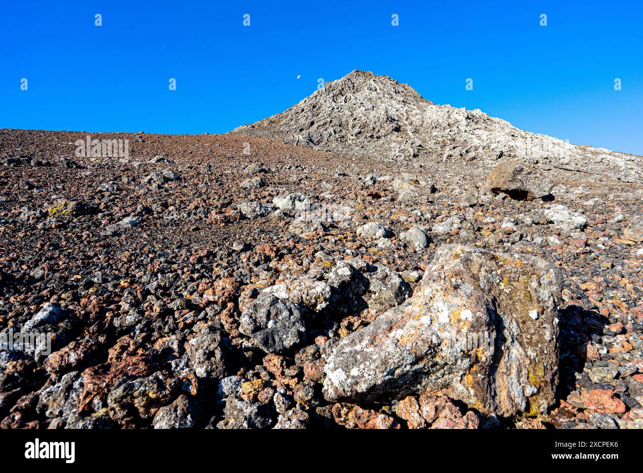 Morphological characteristics of the irregular terrain of the Pico ...