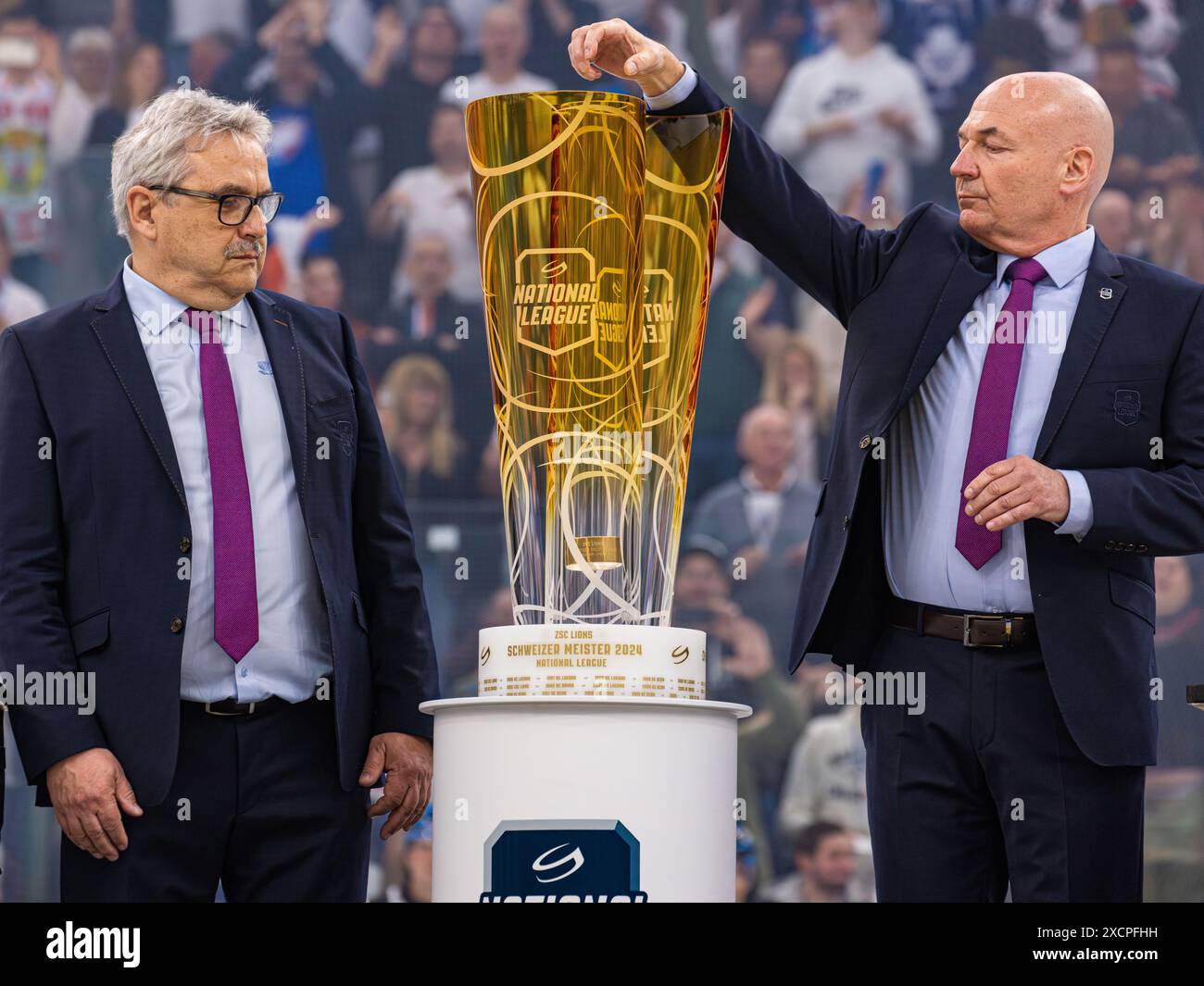 Zurich, Switzerland, 30th Apr 2024: National League CEO Denis Vaucher ...