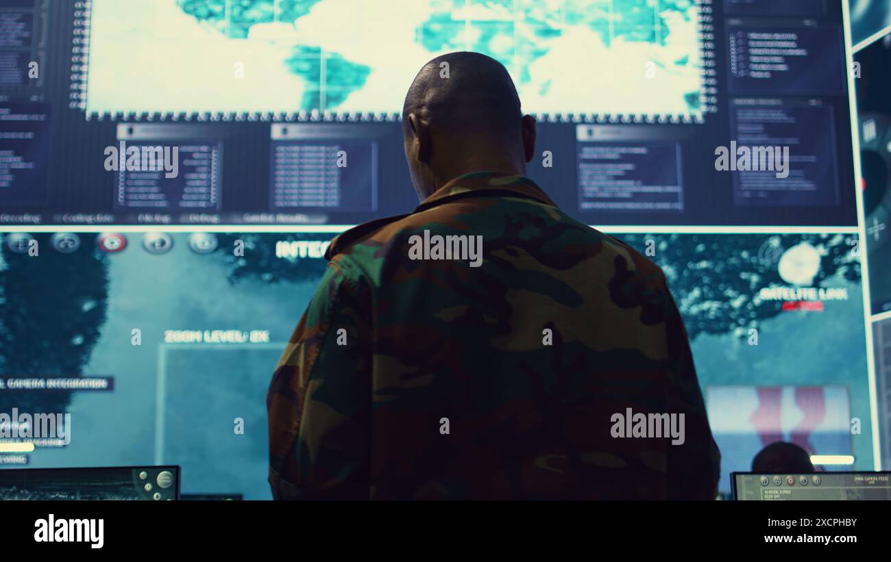 General of the army overseeing special reconnaissance mission in ...