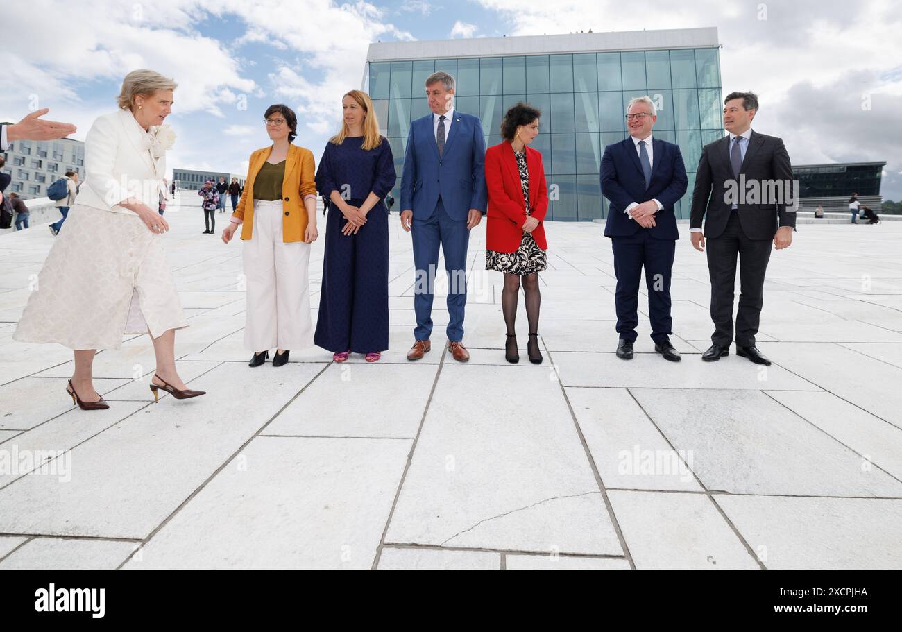 Princess Astrid of Belgium, Federal Minister Tinne Van der Straeten ...