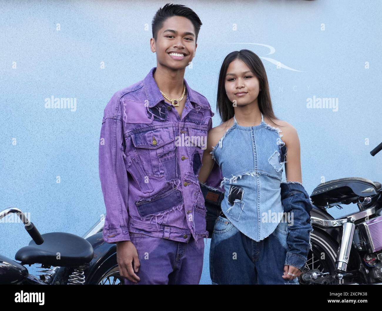 Los Angeles, USA. 17th June, 2024. (L-R) Angelo Marasigan and Alexandra ...