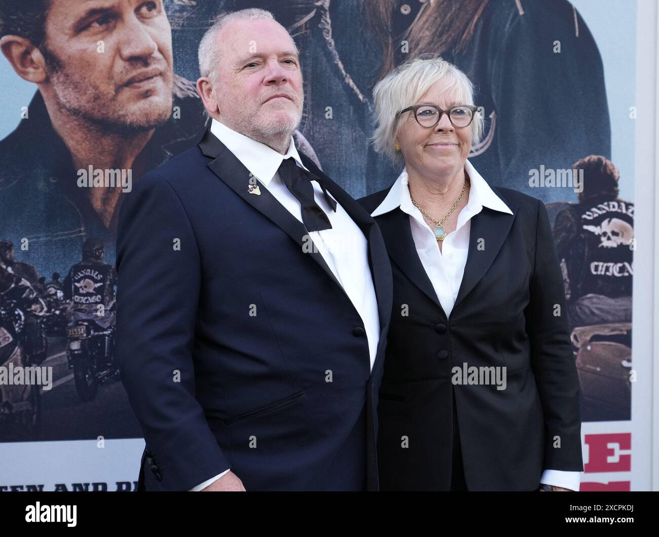 Los Angeles, USA. 17th June, 2024. (L-R) Hugo Burnham and Sarah Green ...