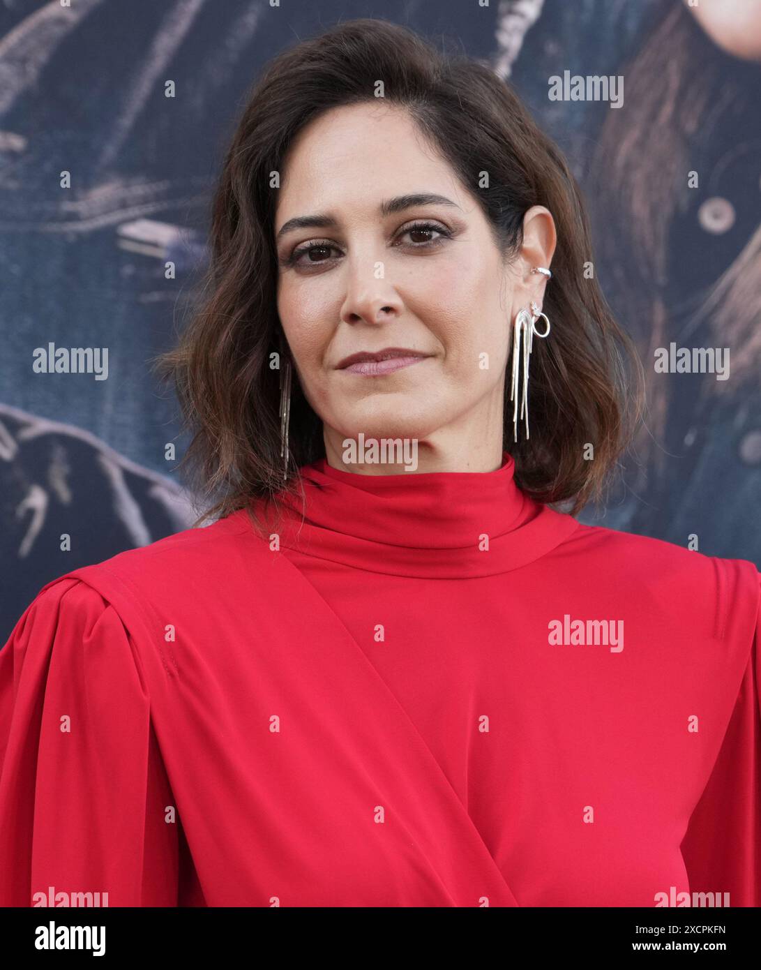 Erin Benach arrives at THE BIKERIDERS Los Angeles Premiere held at the ...
