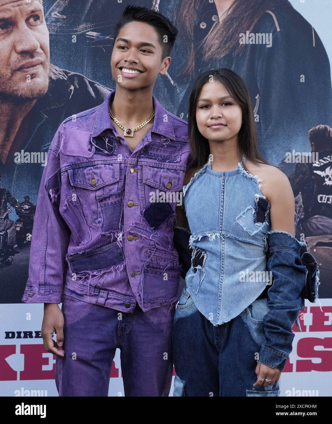Los Angeles, USA. 17th June, 2024. (L-R) Angelo Marasigan and Alexandra ...