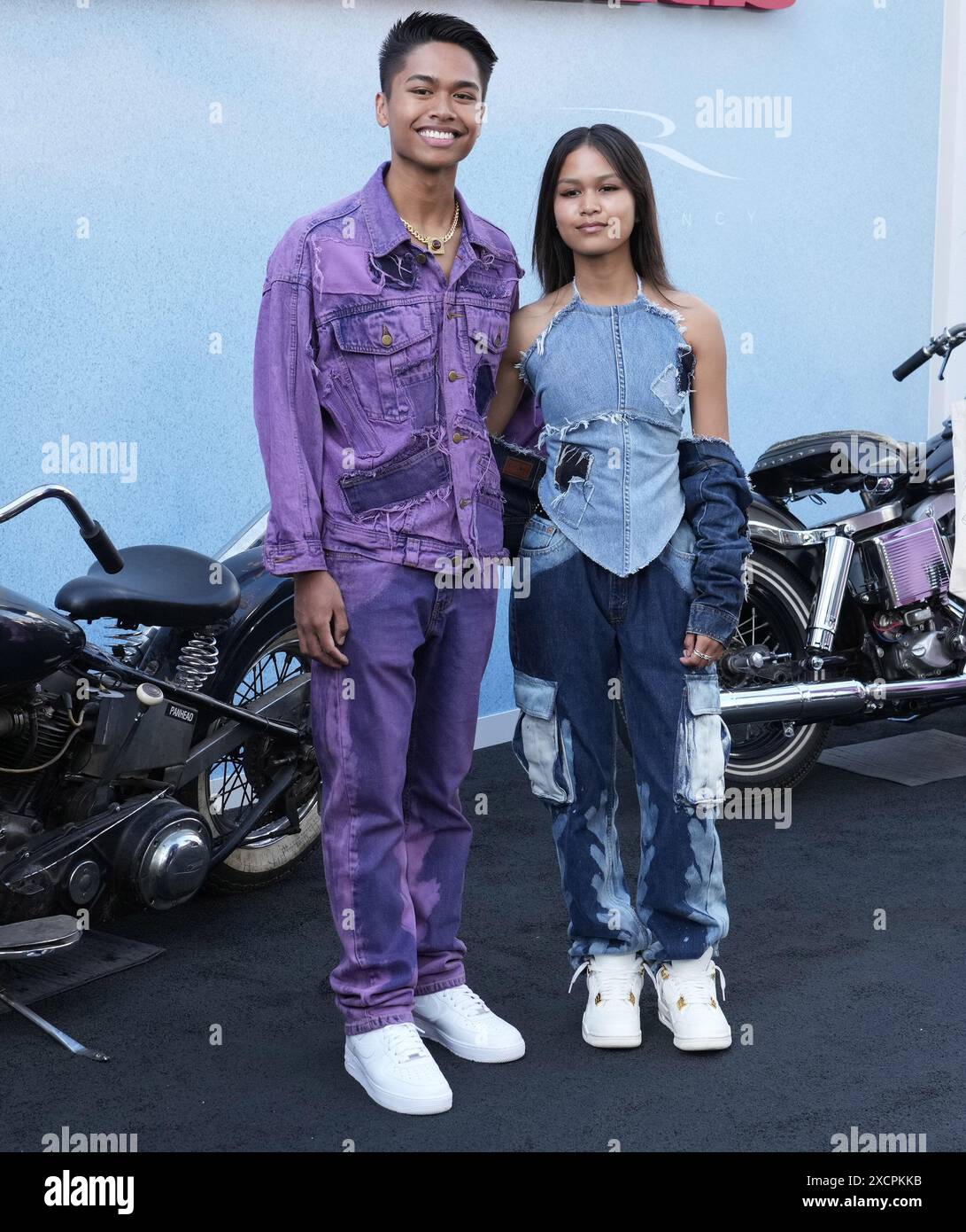 Los Angeles, USA. 17th June, 2024. (L-R) Angelo Marasigan and Alexandra ...