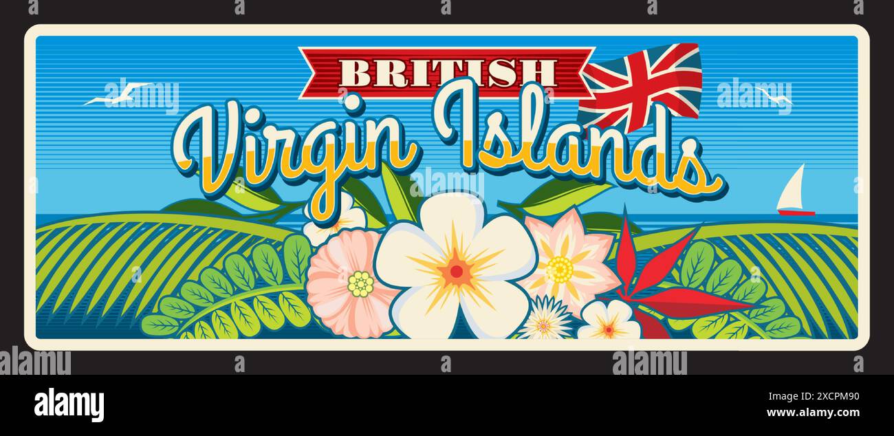 Virgin islands flower Stock Vector Images - Alamy
