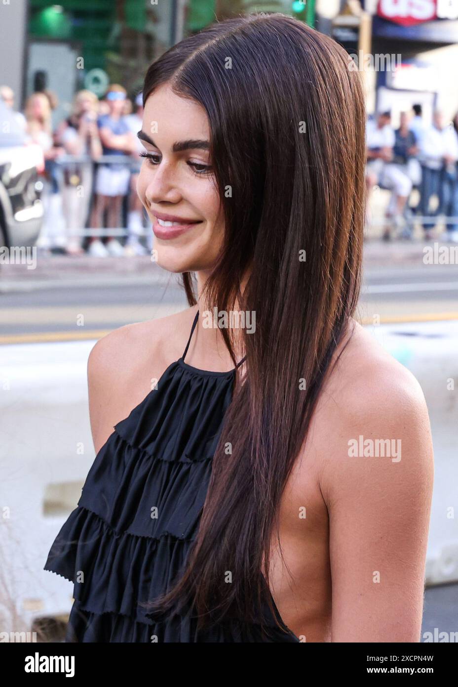 HOLLYWOOD, LOS ANGELES, CALIFORNIA, USA - JUNE 17: Kaia Gerber arrives ...