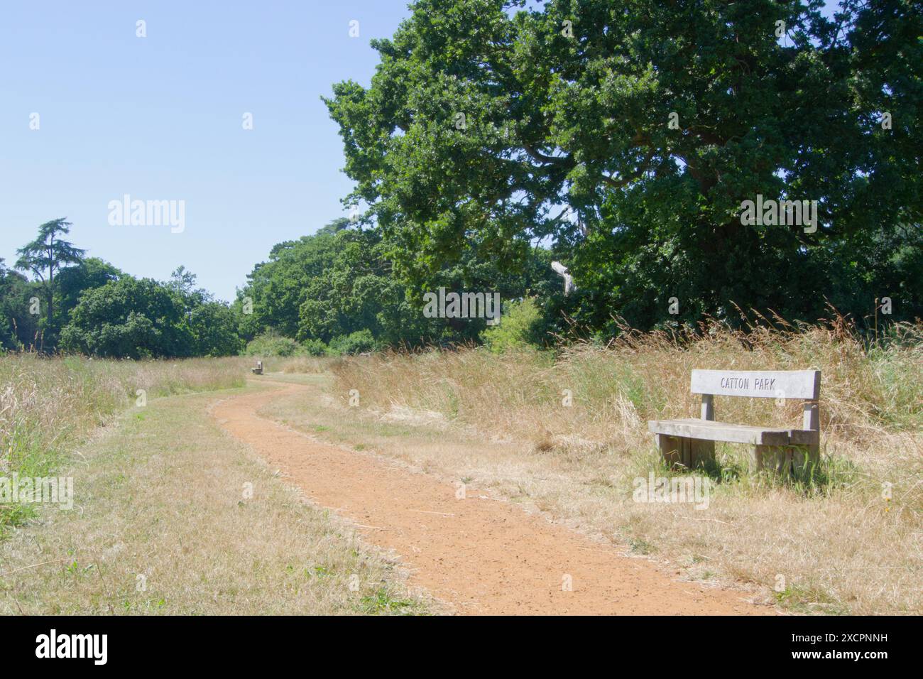 Catton Park, Norwich, Humphry Repton's first landscape commission Stock ...