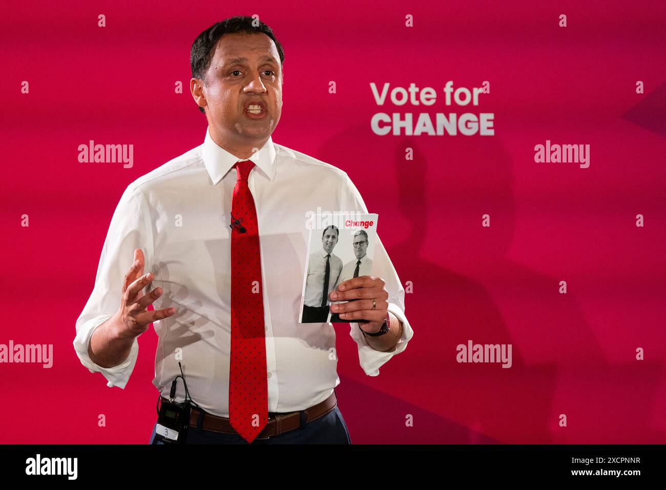 Edinburgh, Scotland, UK. 18th June 2024. Scottish Labour Leader Anas ...