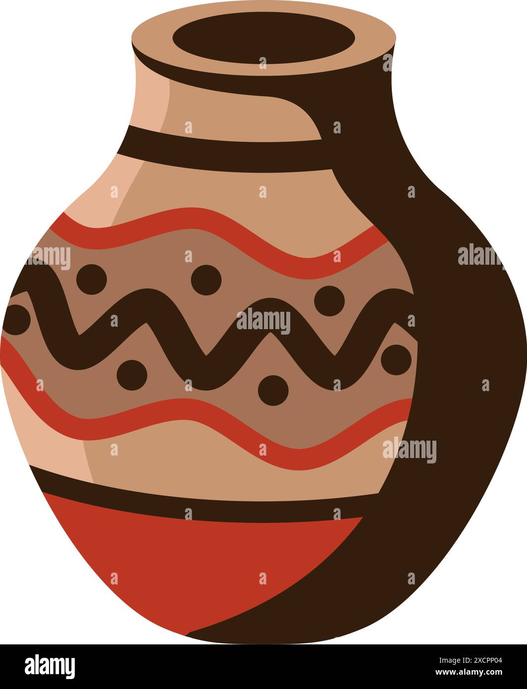 pottery with indigenous design Stock Vector Image & Art - Alamy