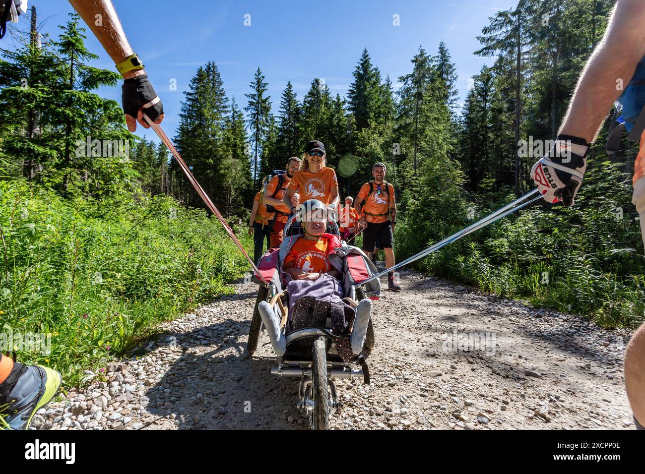 June 15, 2024, Zakopane, Poland: Volunteers of Sherpas of Hope ...
