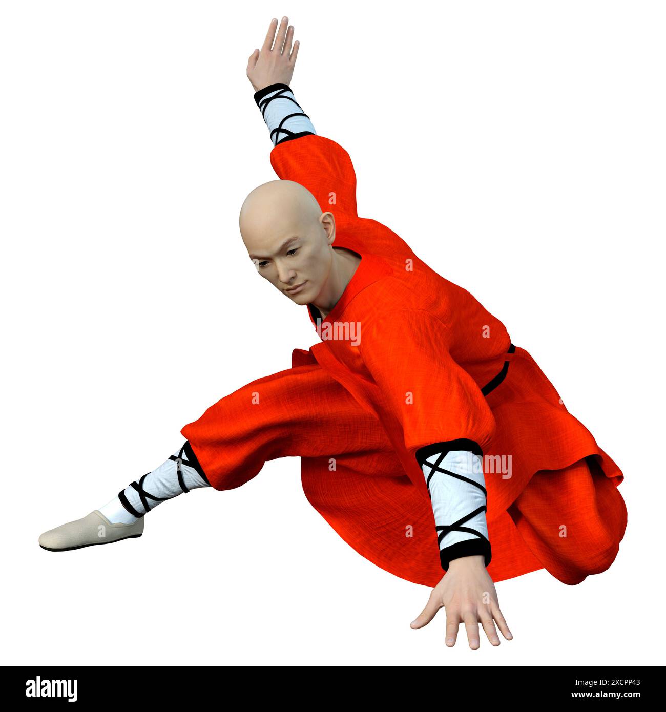 Asian shaolin monk hi-res stock photography and images - Alamy