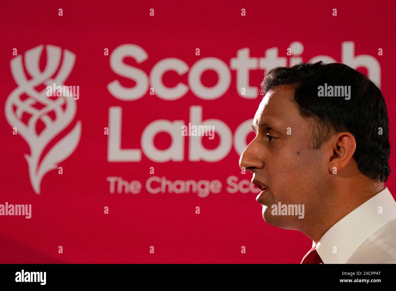 Edinburgh, Scotland, UK. 18th June 2024. Scottish Labour Leader Anas ...