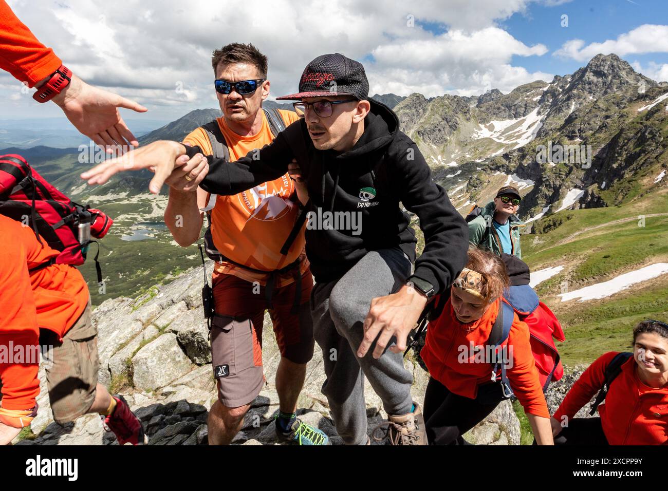 June 15, 2024, Zakopane, Poland: Volunteers of Sherpas of Hope ...