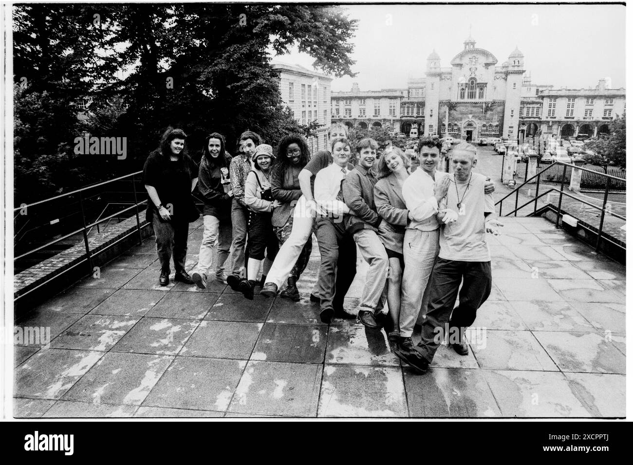 FILE PICS – CARDIFF, WALES, UK - JULY 5 1993: Vicky Alexander (third in ...