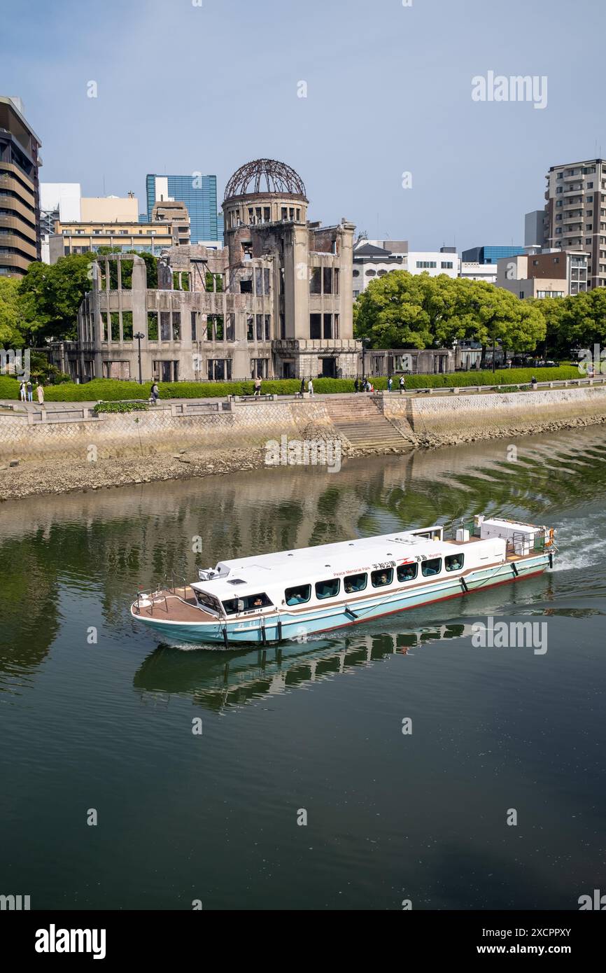 River Cruise on the Motoyasu River passing the Atomic Bomb Dome or A ...