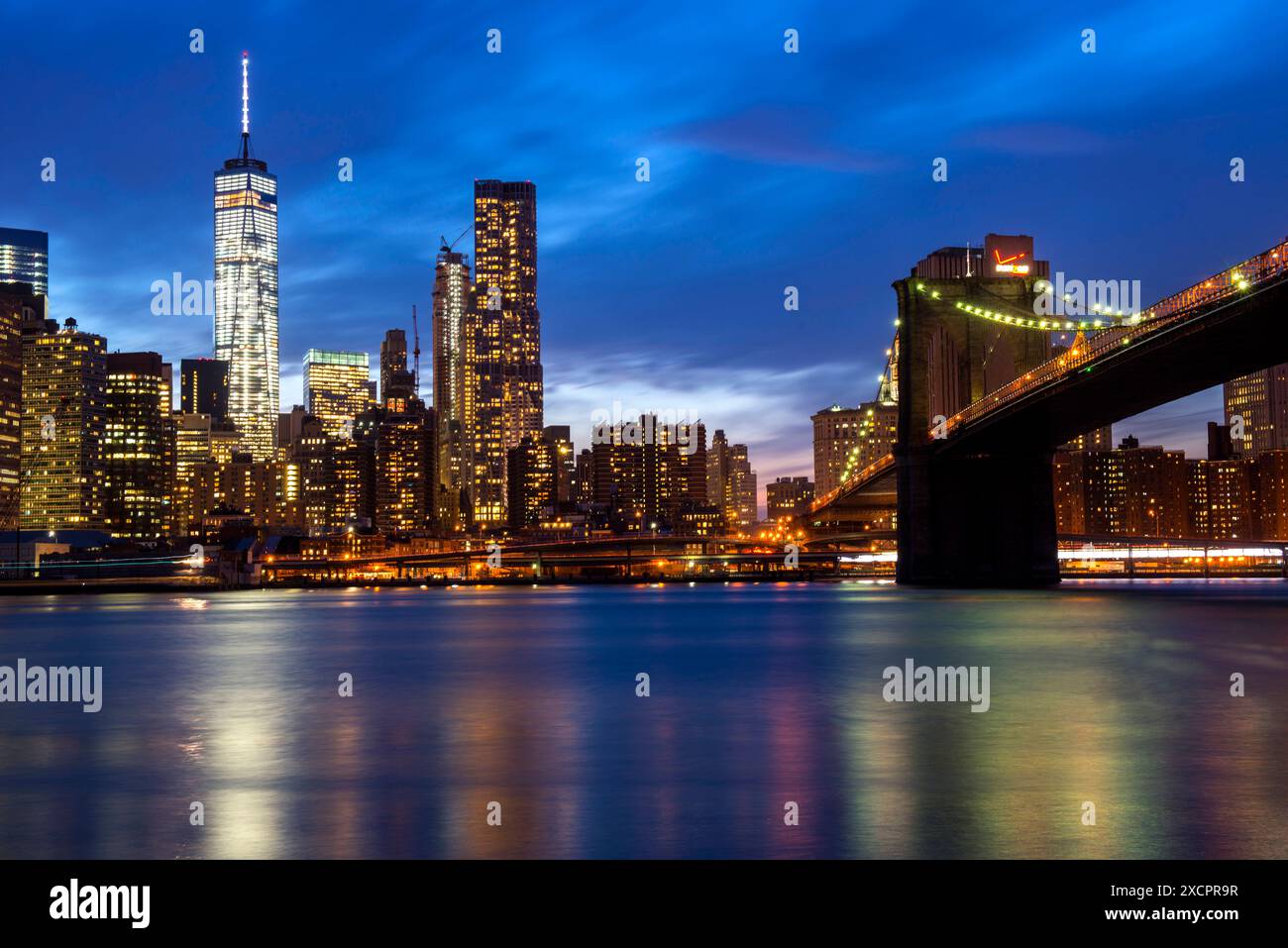 Manhattan Skyline Skyline of Manhattan. New York City, New York, USA ...
