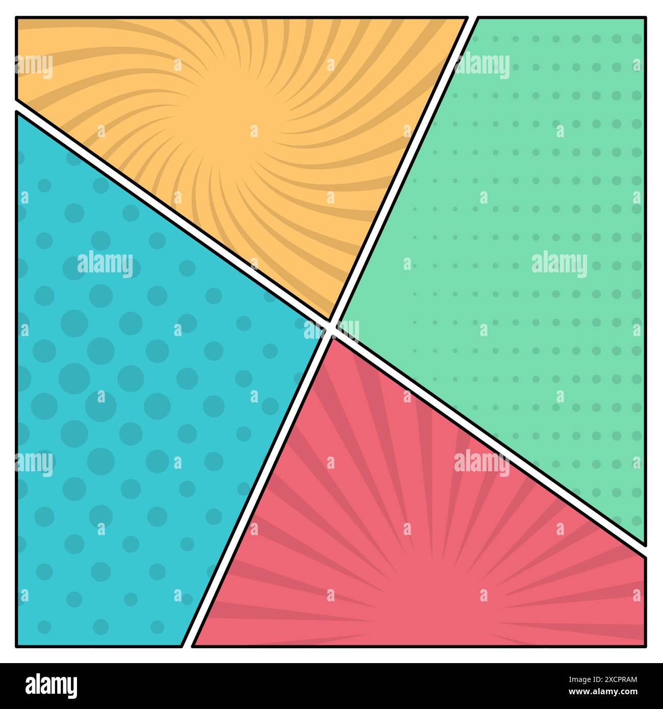 Comic book cover template Cut Out Stock Images & Pictures - Alamy