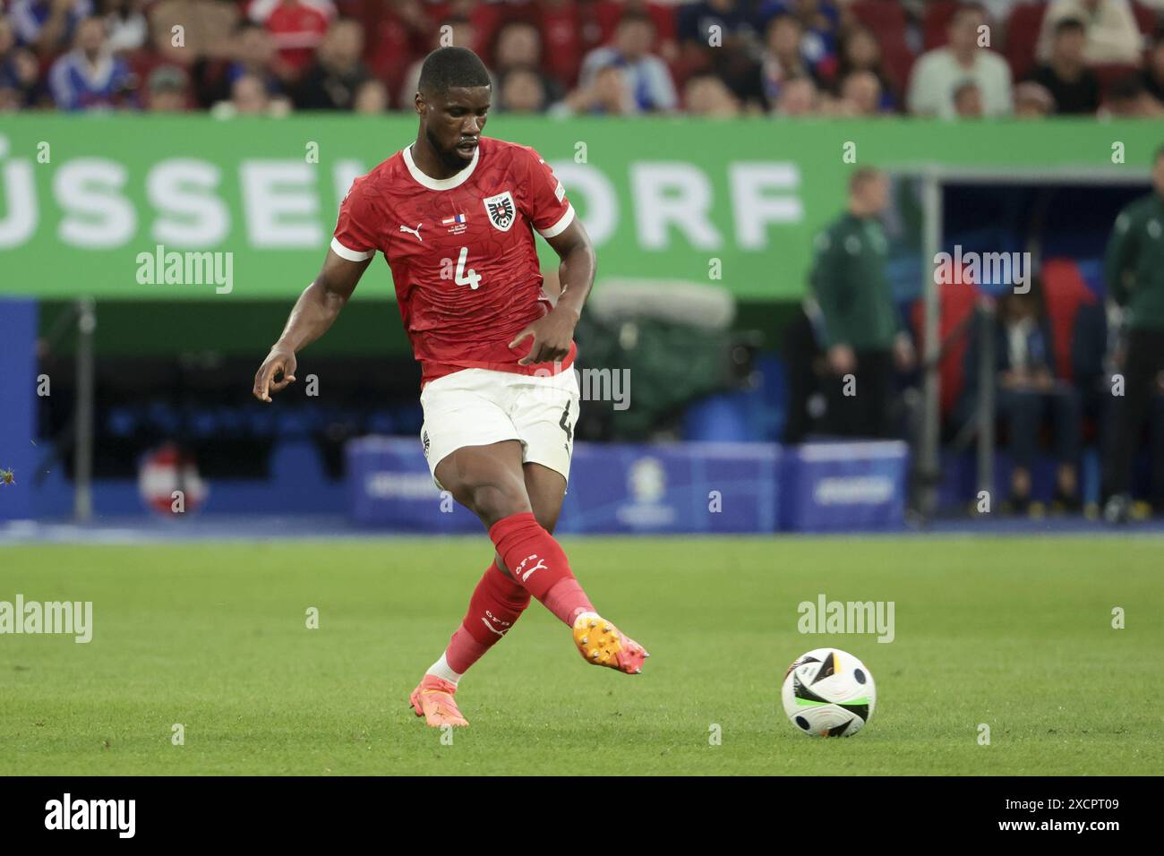 Kevin Danso of Austria during the UEFA Euro 2024, Group D, football ...