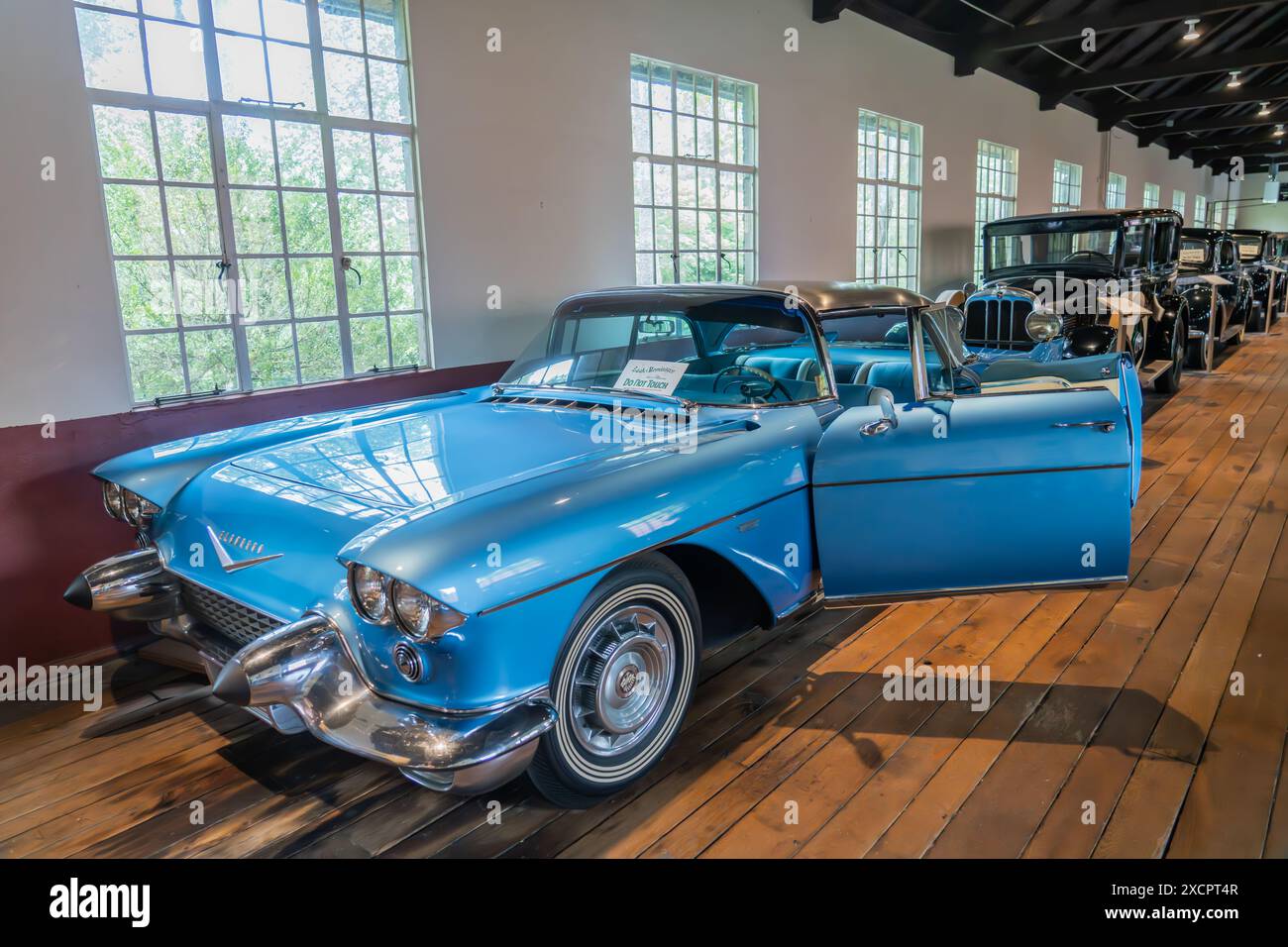 Asheville, North Carolina, USA: Iconic Cadillac Eldorado on display in ...
