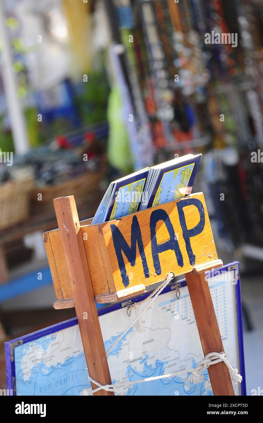 Map of marmaris hi-res stock photography and images - Alamy