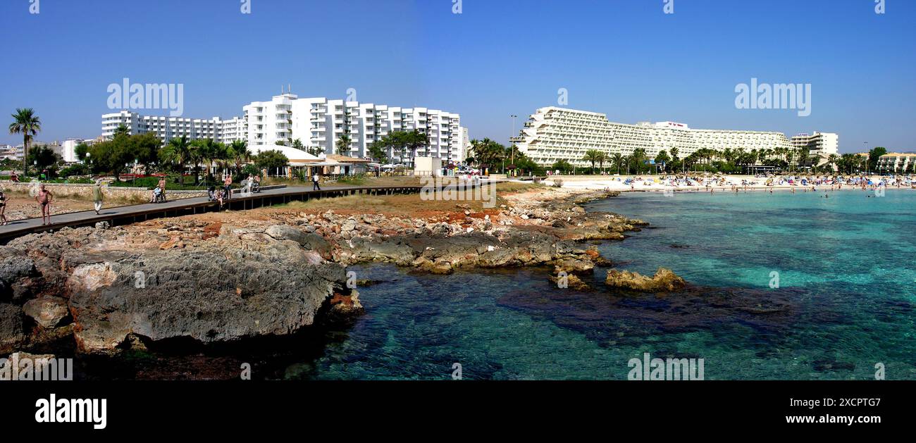 PPL PHOTO AGENCY - COPYRIGHT RESERVED Panoramic view of Sa Coma ...