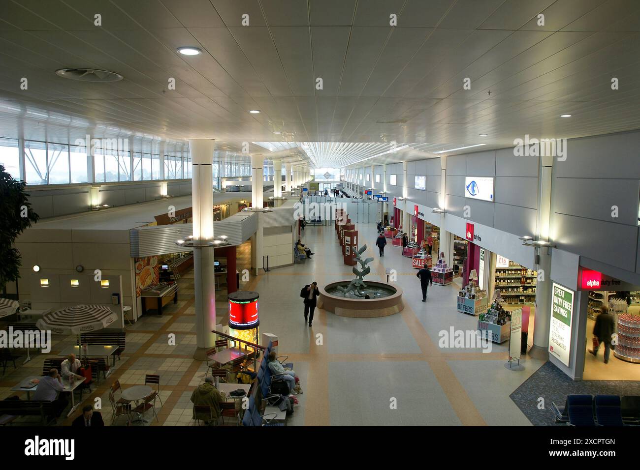 PPL PHOTO AGENCY - COPYRIGHT RESERVED The interior of Jersey Airport ...