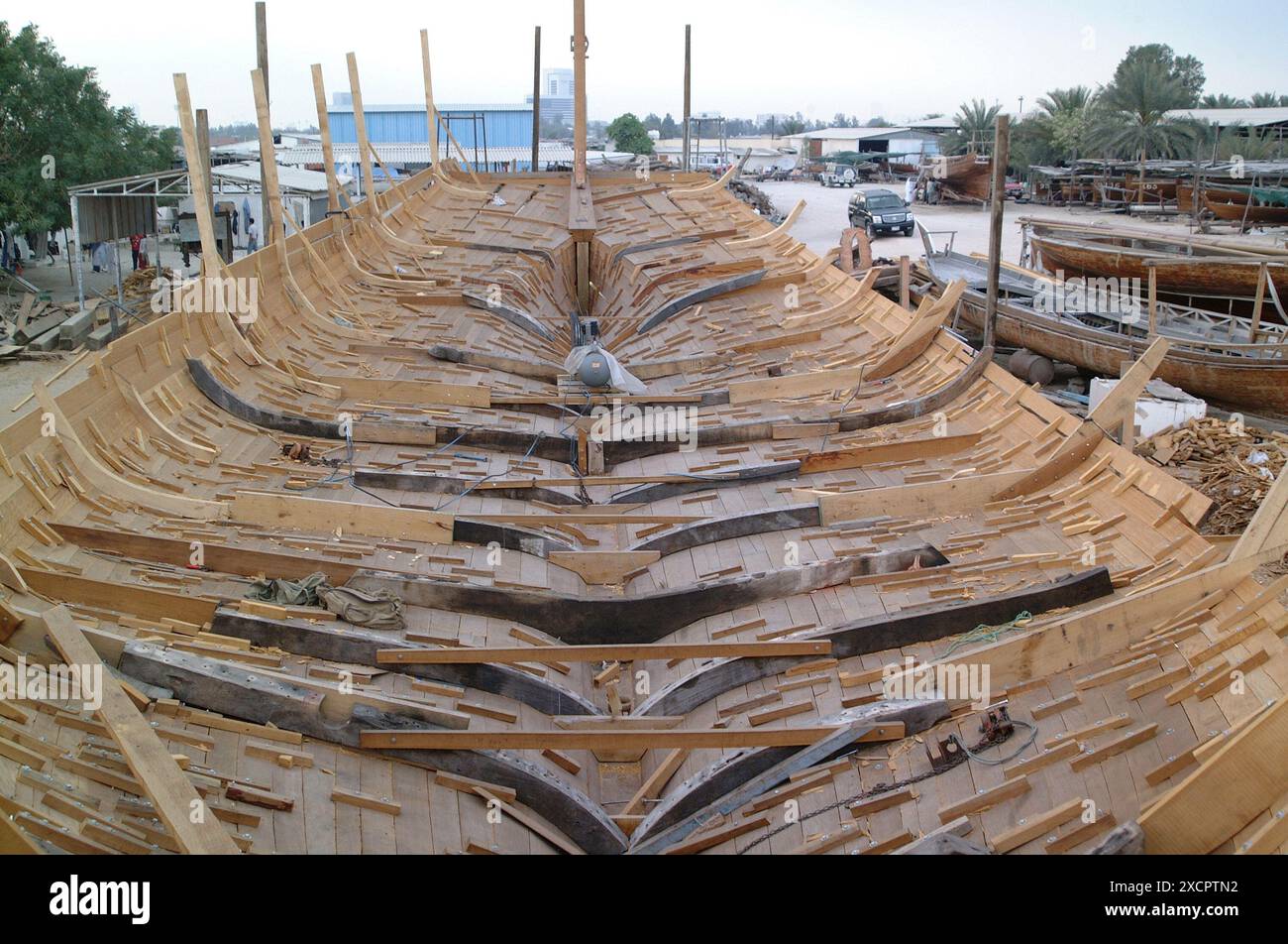 PPL PHOTO AGENCY - COPYRIGHT RESERVED Ship Building, Dubai: Traditional ...