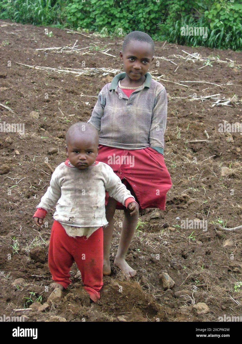 PPL PHOTO AGENCY - COPYRIGHT RESERVED Kids, Tanzania, Africa: Two kids ...