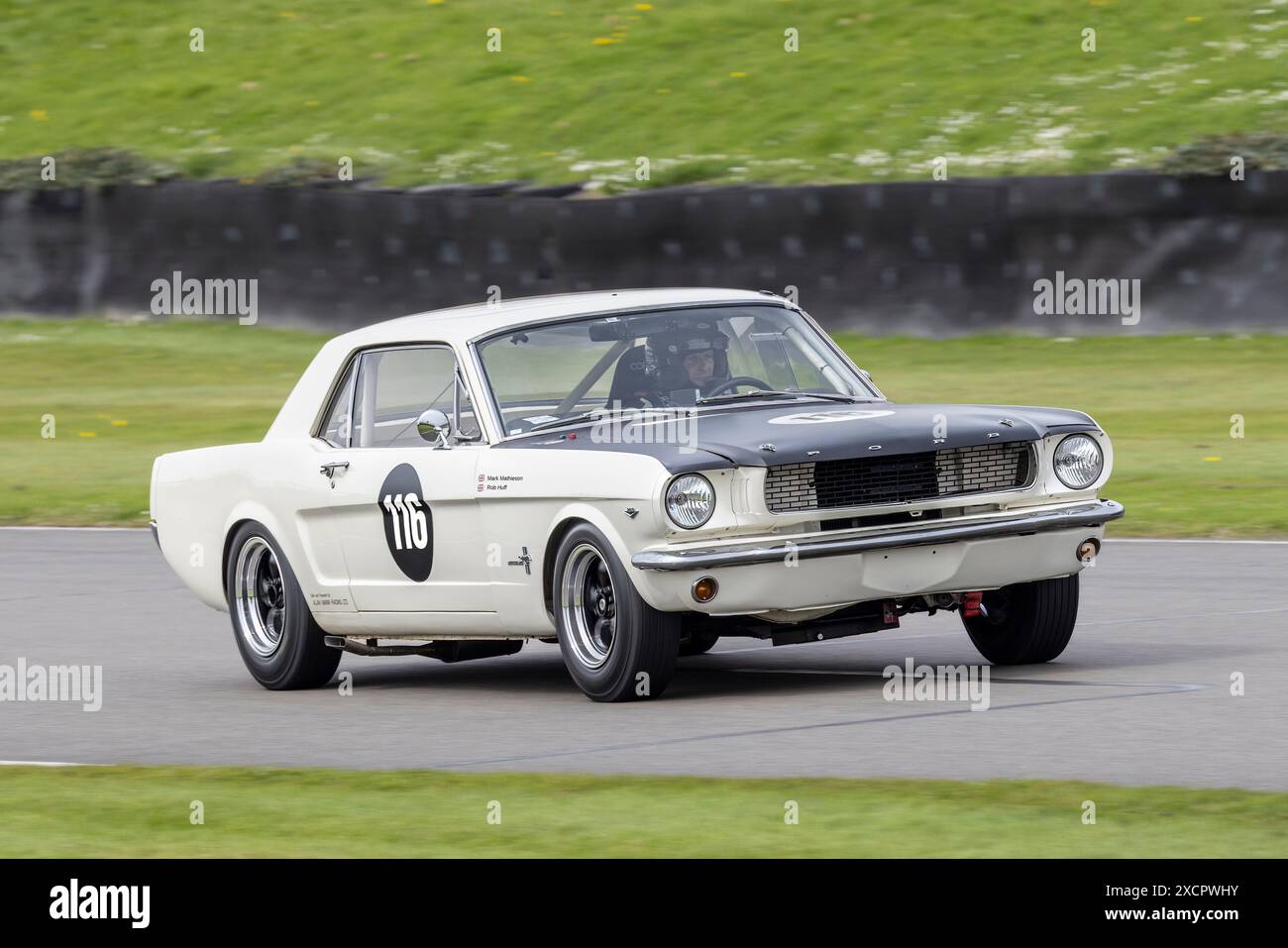 Mark Mathieson / Rob Huff, 1965 Ford Mustang during the Ken Miles Cup ...
